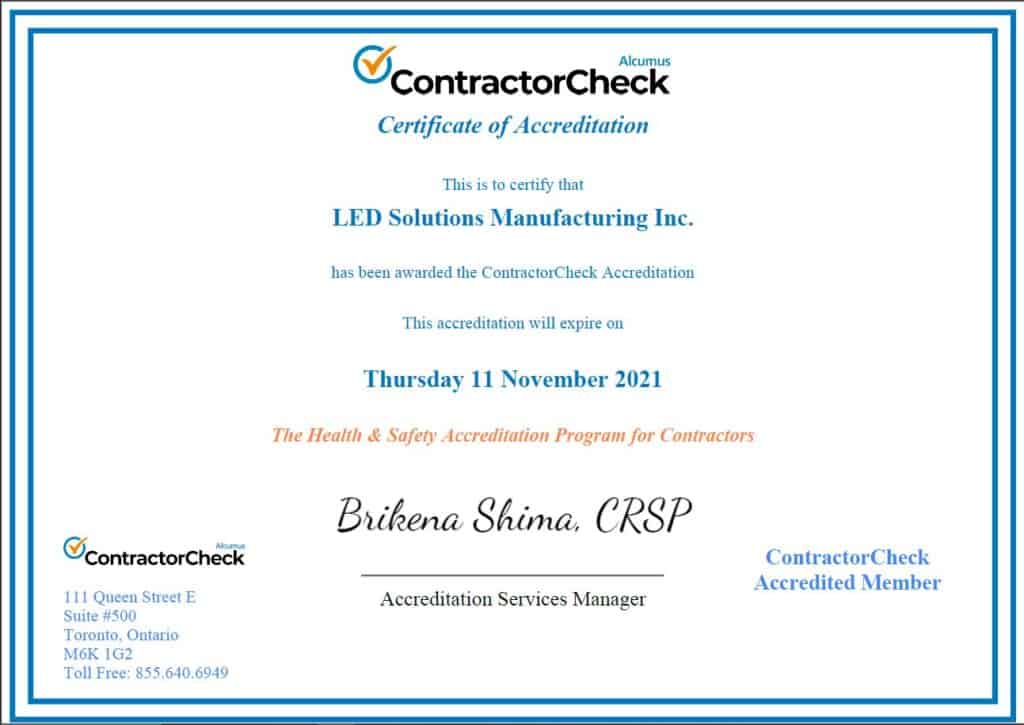 7 years in a row – LED Solutions Successfully Completes Their Health ...